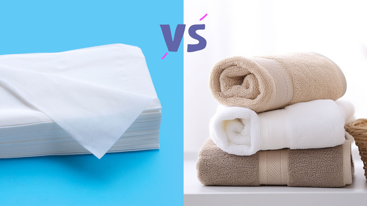 Handuk Wajah atau Tisu Wajah? Mana yang Lebih Baik?